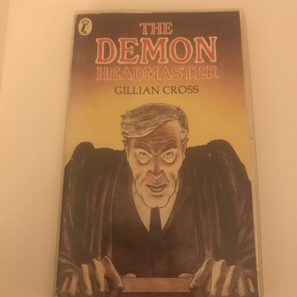 SIGNED The Demon Headmaster Gillian Cross Paperback Puffin 1984 | eBay