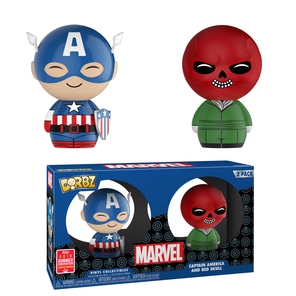 Funko Dorbz: Marvel - Captain American & Red Skull 2-Pack - GameStop ...