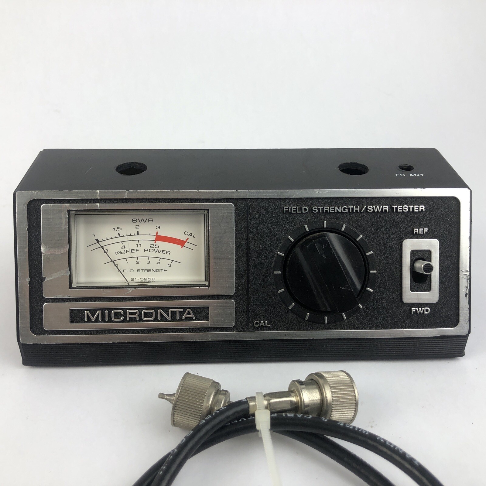 Vintage Micronta Field Strength - SWR Tester Cat. No. 21-525B Radio ...