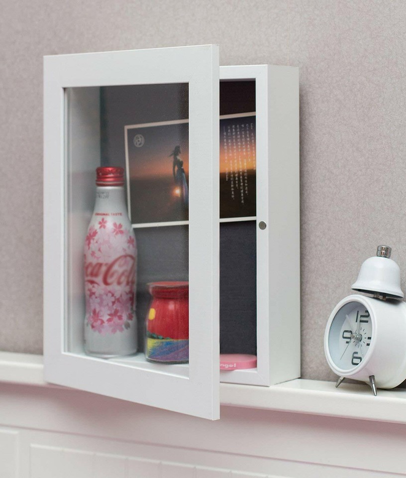 2 Pack Shadow Box Frame Display Case 2-inch Depth for 8x10.5 Gift ...