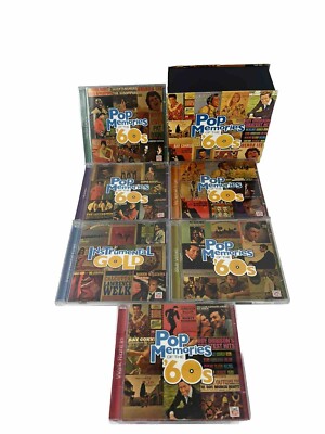 Time Life Pop Memories of the 60s CD Box Set 10-Disc Original Complete ...