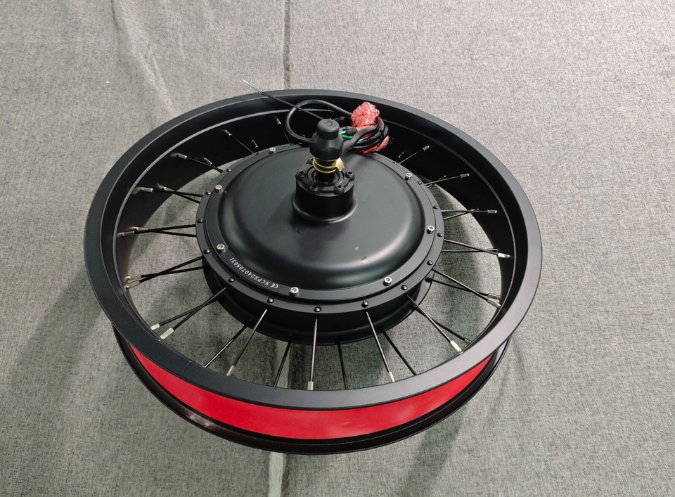 48V-72V 2000w / 2kw 20x4 E Bike Wheel Hub Motor Conversion Kit | 20 ...