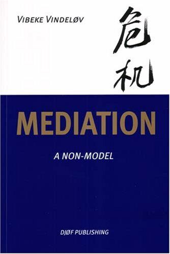 Mediation: A Non-Model By Vibeke VindelÃ?Â?Ã?Â¸v 9788757414790 | eBay