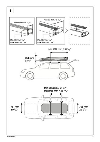 Thule Flow White Low Profile Locking Cargo Case in Great Condition! | eBay