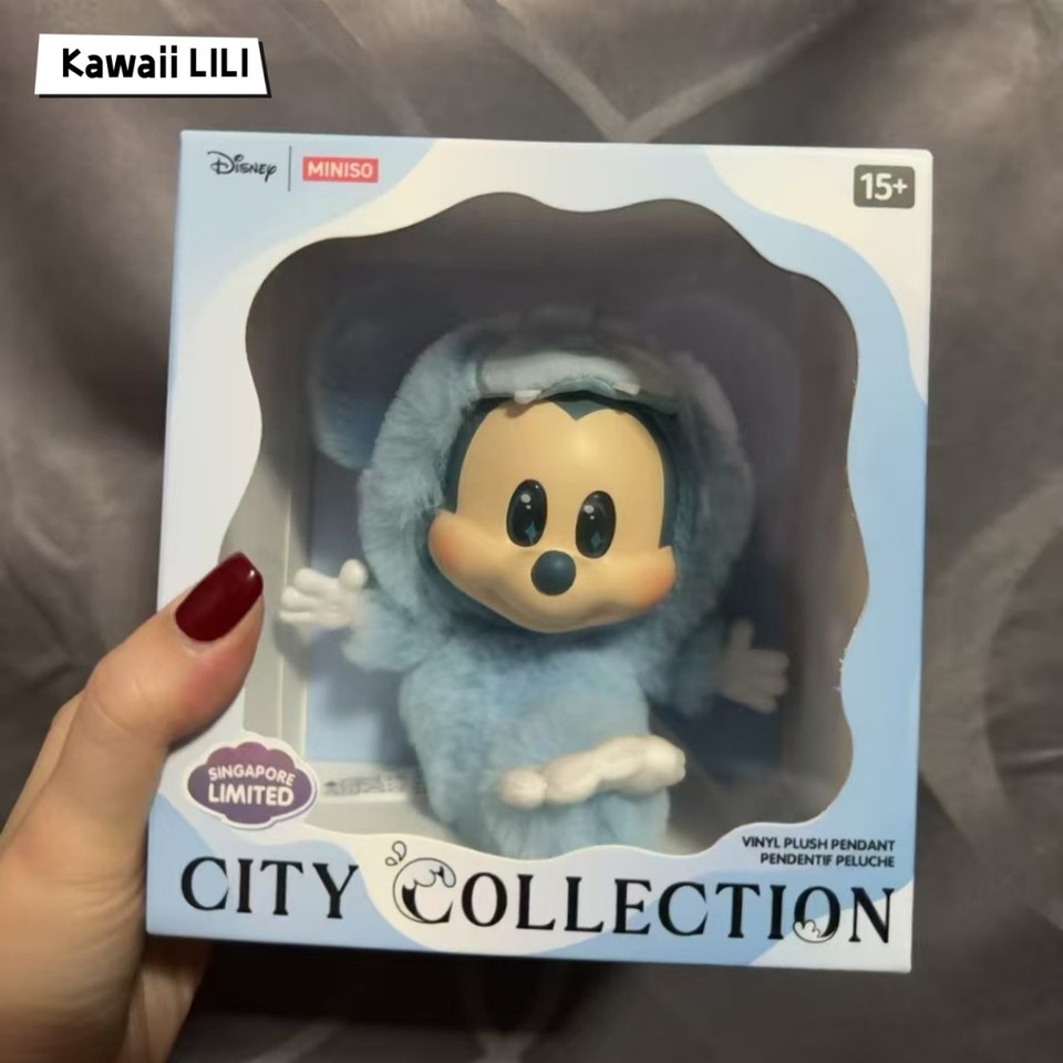 MINISO MICKEY CITY COLLECTION LIMITED EDITION FIGURE VINYL PLUSH ...