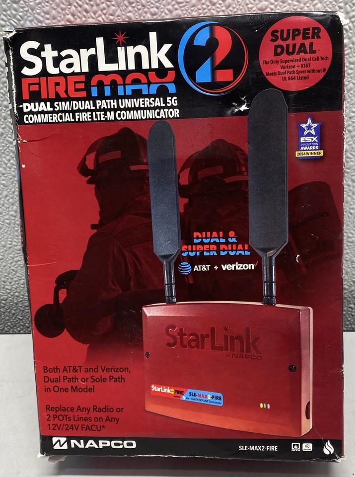 Napco StarLink Cellular Communication Module SLE-MAX2-FIRE | eBay