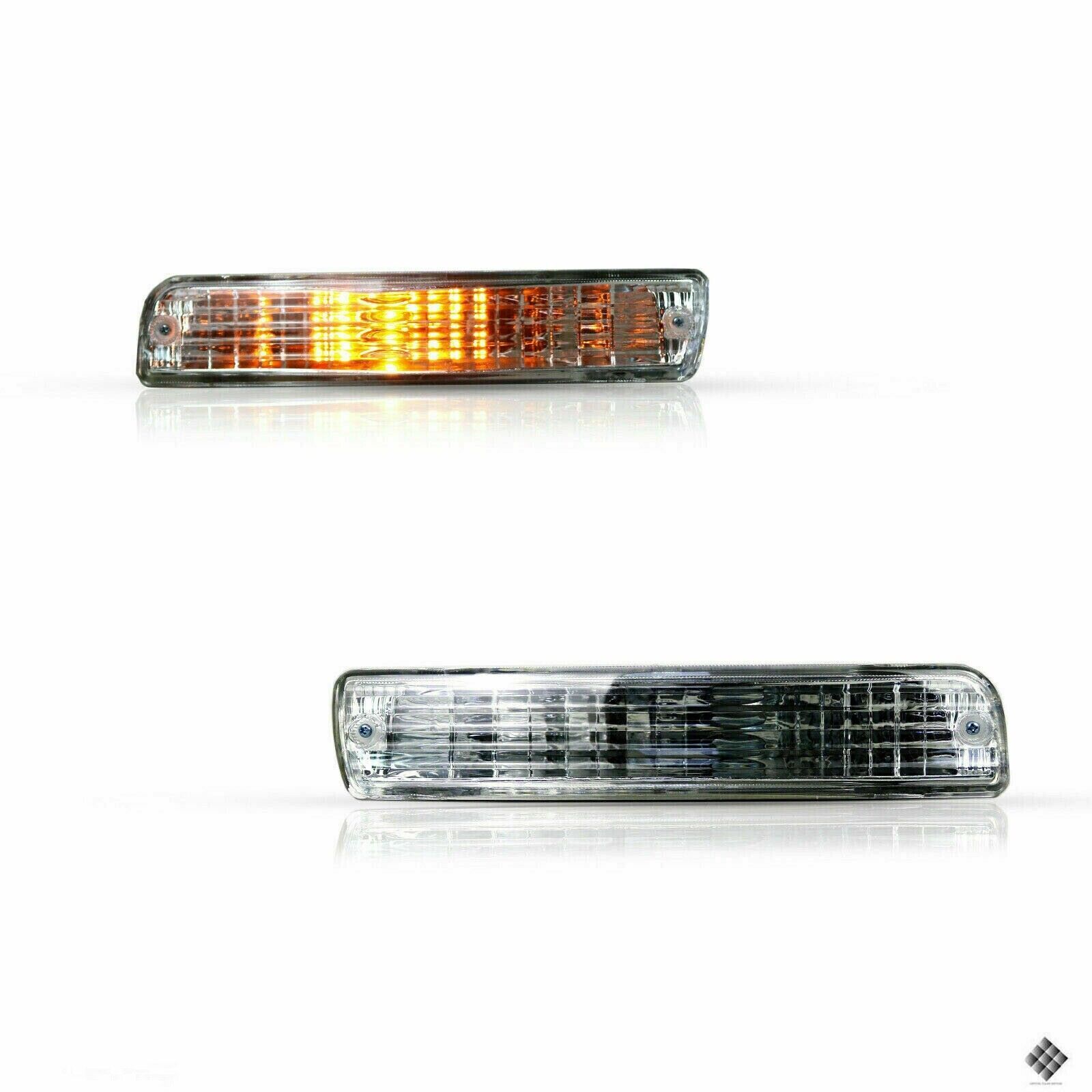 12V Clear Style Car Front Indicators Bumper Light For Land Cruiser ...