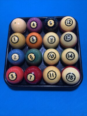 Used Brunswick Centennial Billiard Pool Balls Set | eBay