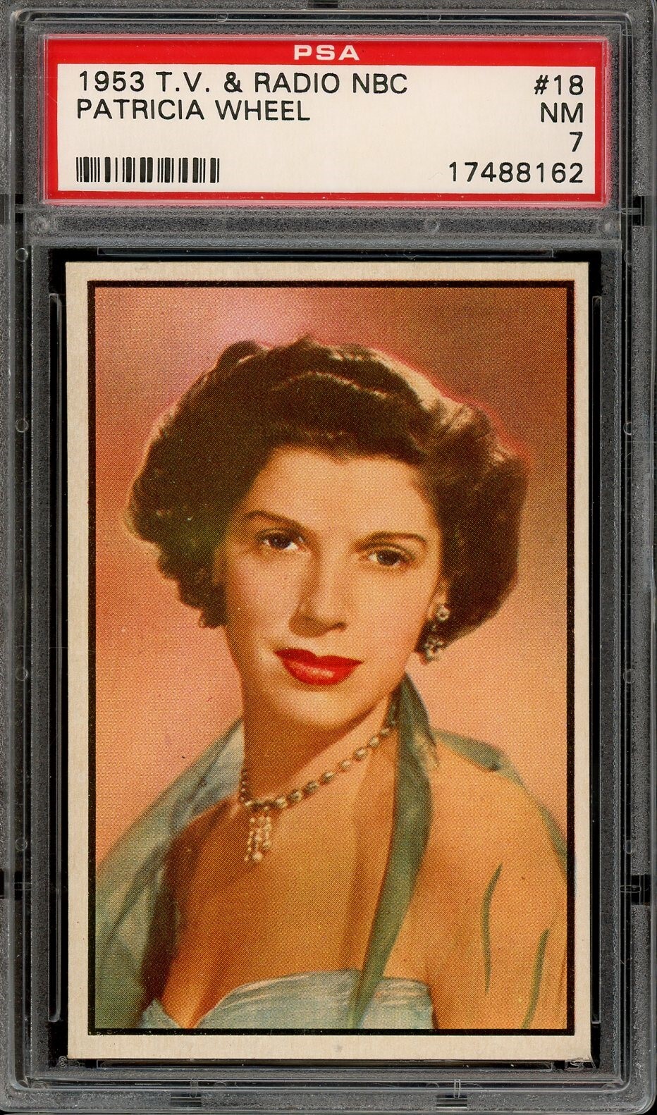 1953 TV & Radio NBC #18 Patricia Wheel PSA 7 | eBay