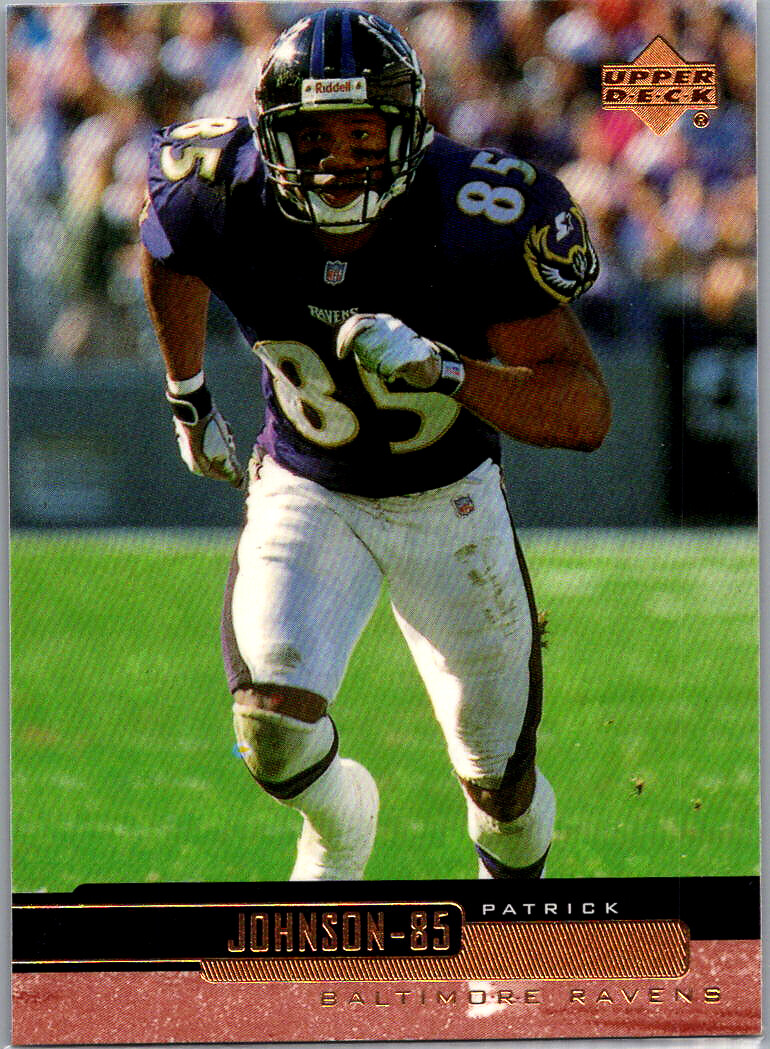 #18 Pat Johnson Baltimore Ravens 1999 Upper Deck | eBay