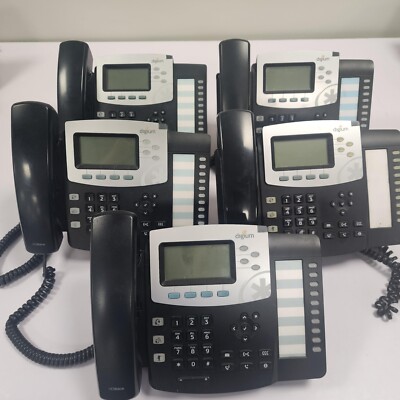 BUNDLE of 5 USED Digium D50 4-Line VoIP IP Phone with HD Voice | eBay