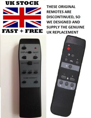 New B&Q Blyss electric fire Universal Remote control Original ...