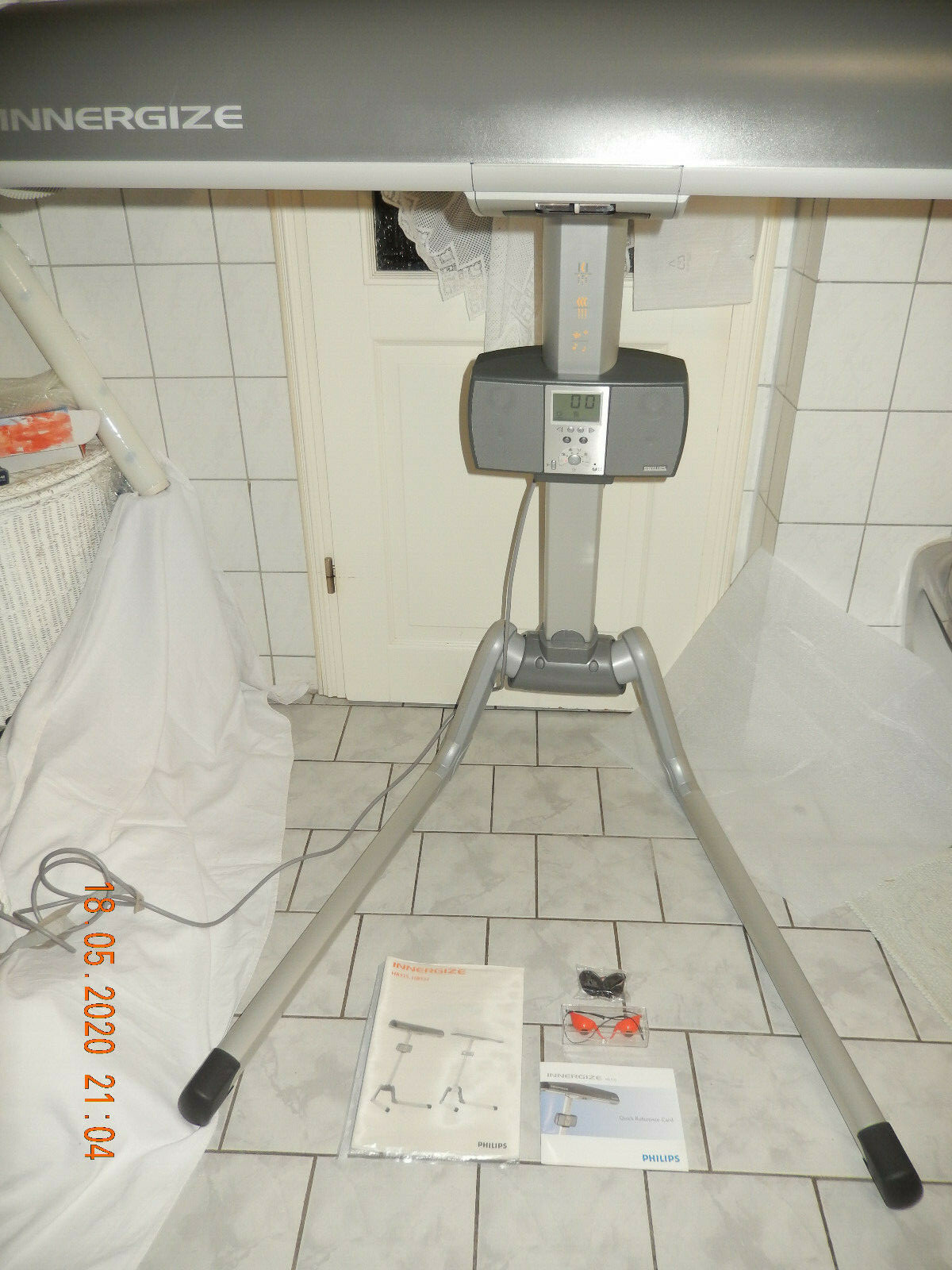 PHILIPS Innergize HB 935/01 Solarium mit Infrarotstrahlung,Duftfach ...