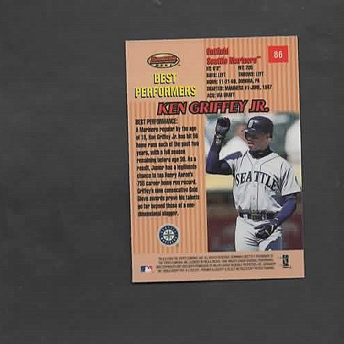1999 Bowman's Best Best Performers #86 KEN GRIFFEY Jr. ***HOFer*** | eBay
