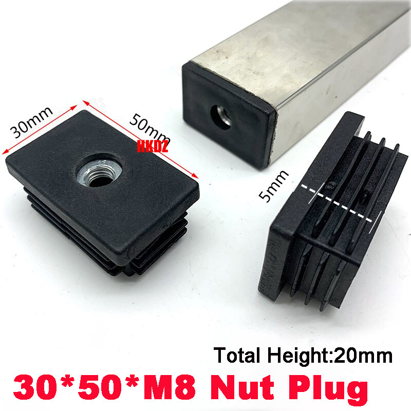 Square Height Adjustable Table Foot Furniture Leveling Machine Feet/Nut ...