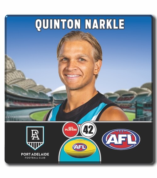 2024 AFL Port Adelaide Football Club - NARKLE, Quinton | eBay