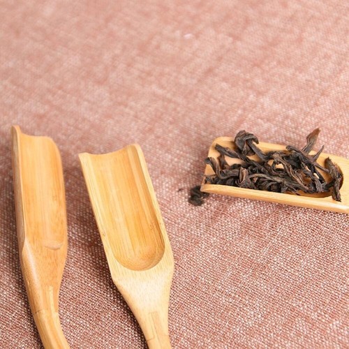 Tableware Teaspoon Natural Loose Tea Scoop Portable Coffee Spoon ...