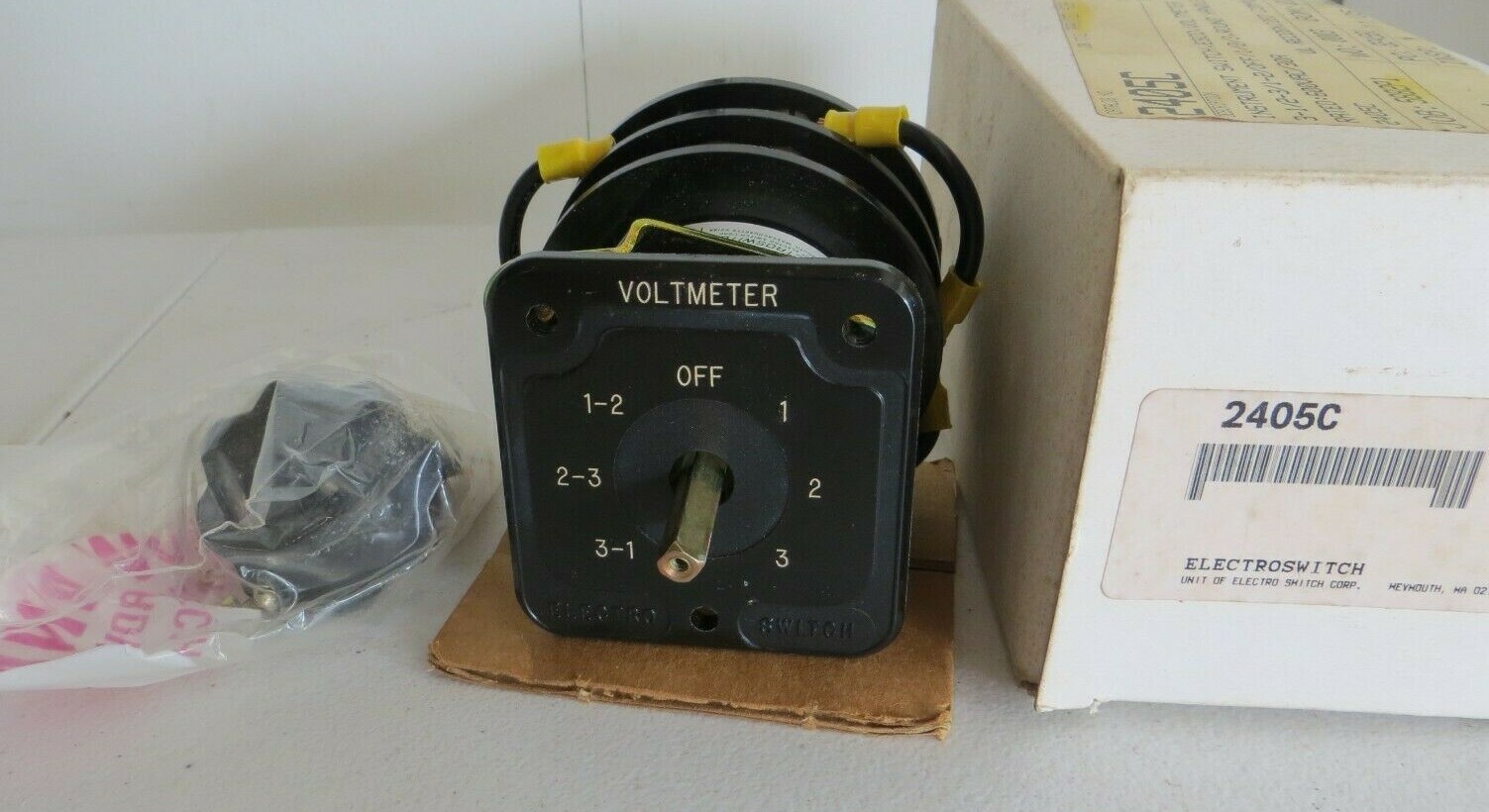 Electroswitch Series 24 2405C Rotary Voltmeter Switch for sale online ...