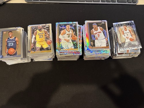 2025-26 Topps Chrome Basketball 500+ Card Lot - Mix of Base, Parallels ...