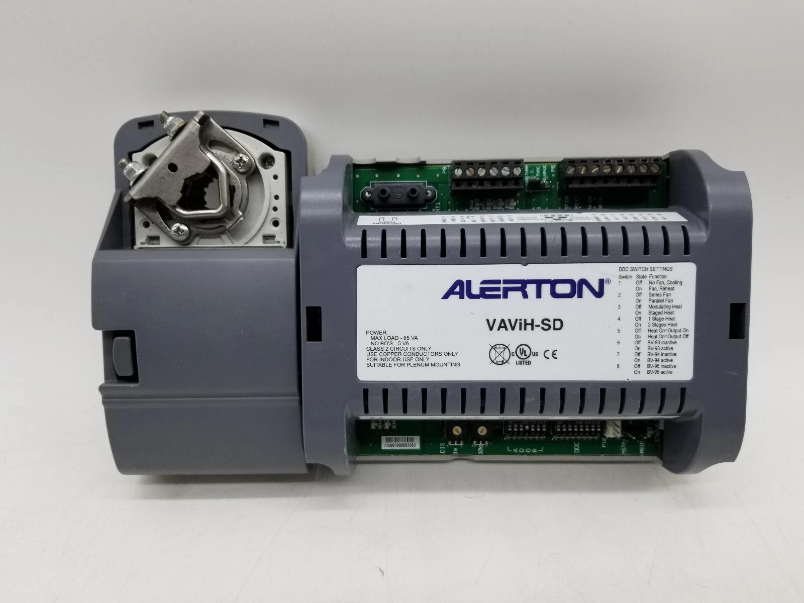 Used ALERTON VAVIH-SD VAV CONTROLLER WITH ACTUATOR | eBay