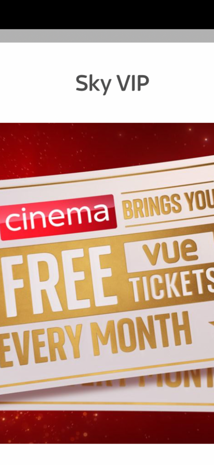 Code for 2 x Vue Cinema Tickets (Sunday-Thursday throughout June) | eBay