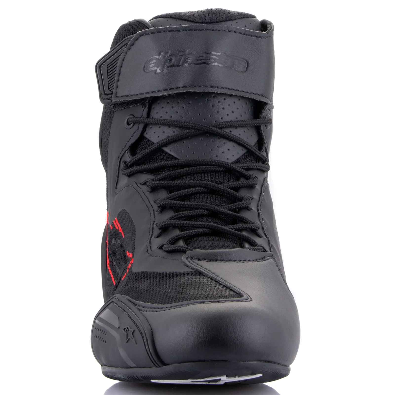 Alpinestars Faster-3 Ride Knit Motorcycle Motorbike Shoes - Black/Dark ...