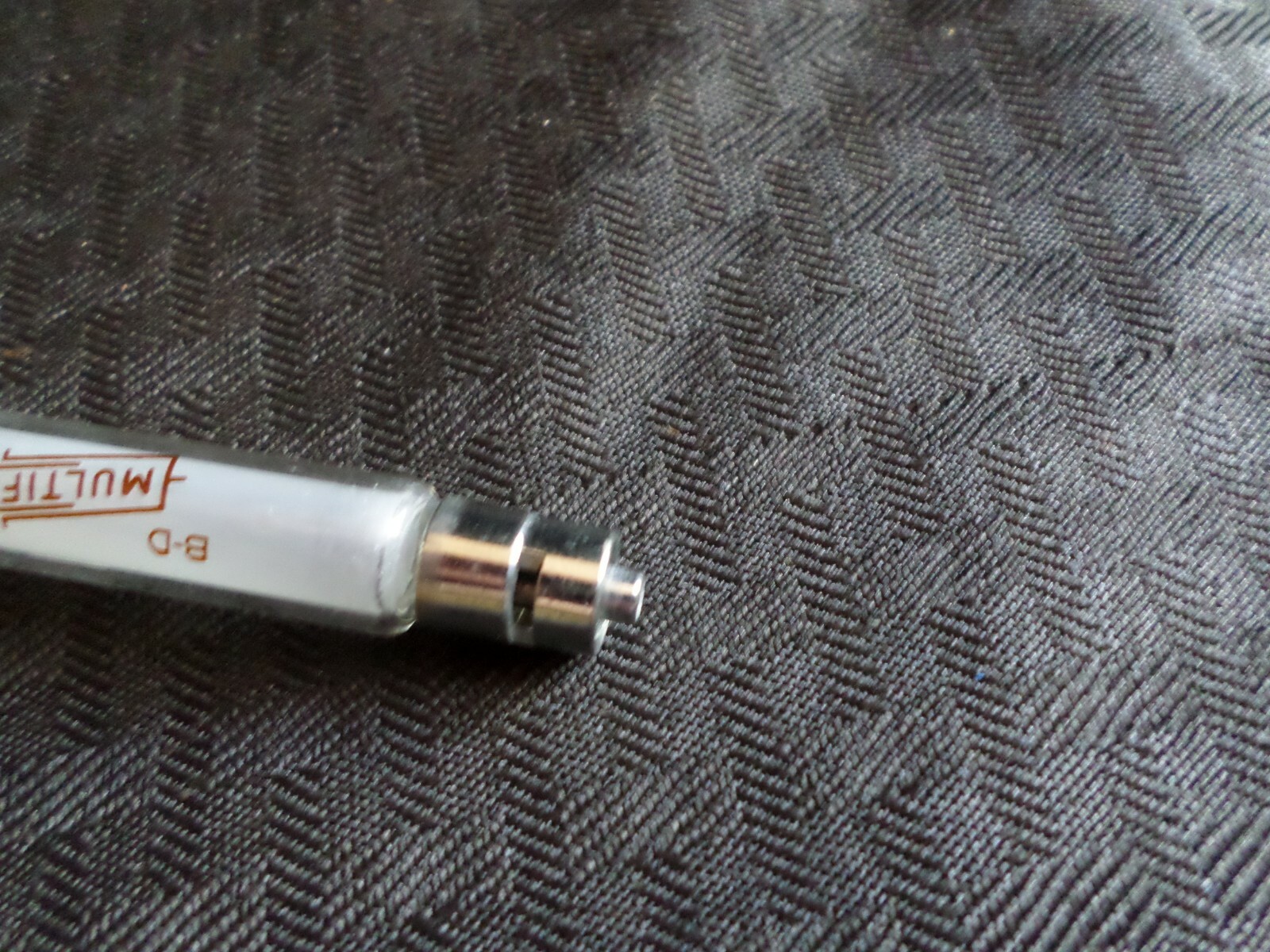 BD Multifit 2cc 2mL Glass Reuseable Syringe w/ Metal Luer-Lock Tip ...