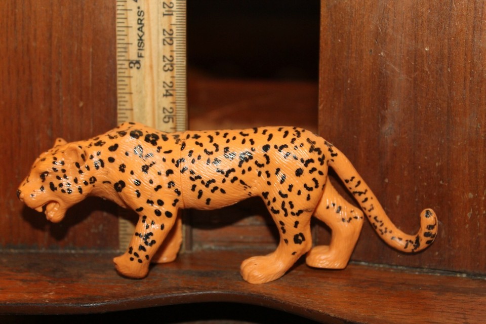 6" PVC Leopard Action Figure | eBay