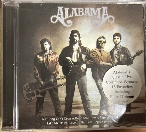 Alabama Live Audio CD By Alabama - Classic Rock Music - Brand New ...
