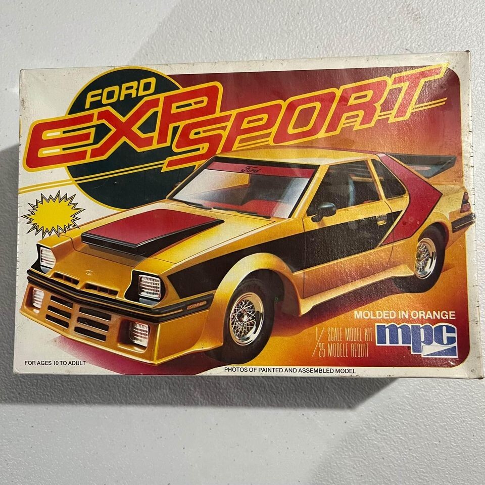 Mpc FORD EXP SPORT MPC 1/25 Scale Vintage Kit #1-0835 Sealed