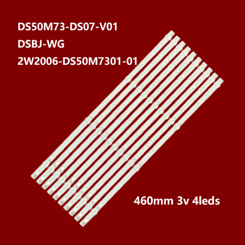 10pcs LED Strips for Akai Aktv505 DS50M73-DS07-V01 DSBJ-WG 2W2006 ...