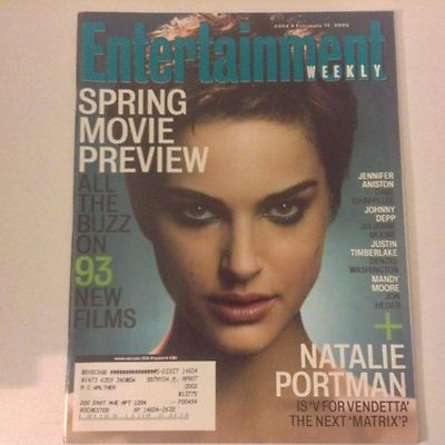 Entertainment Weekly Magazine Natalie Portman February 17, 2006 ...