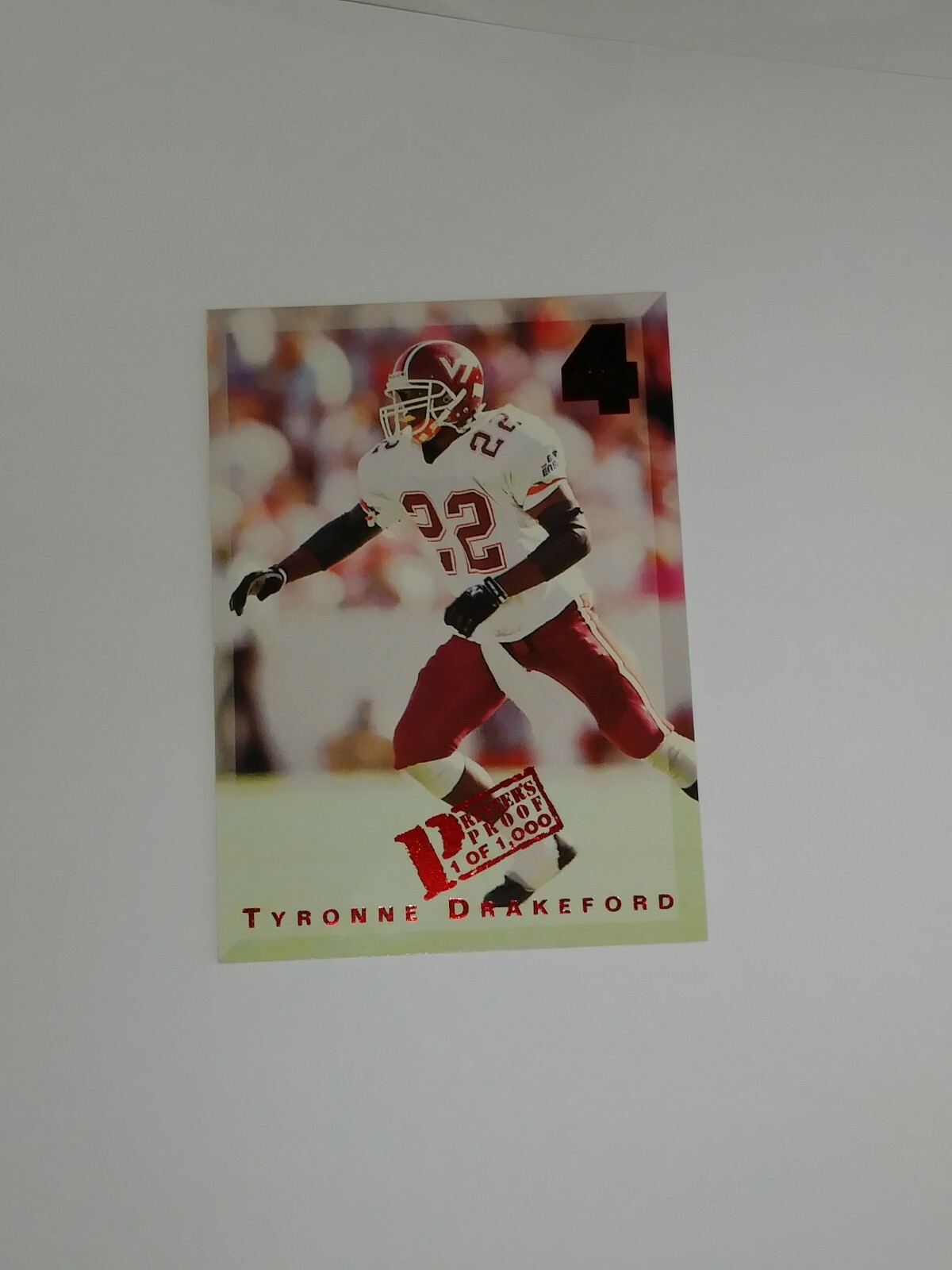 1994 Classic Four Sport * PRINTERS PROOF * #109 Tyronne Drakeford RC 1 ...
