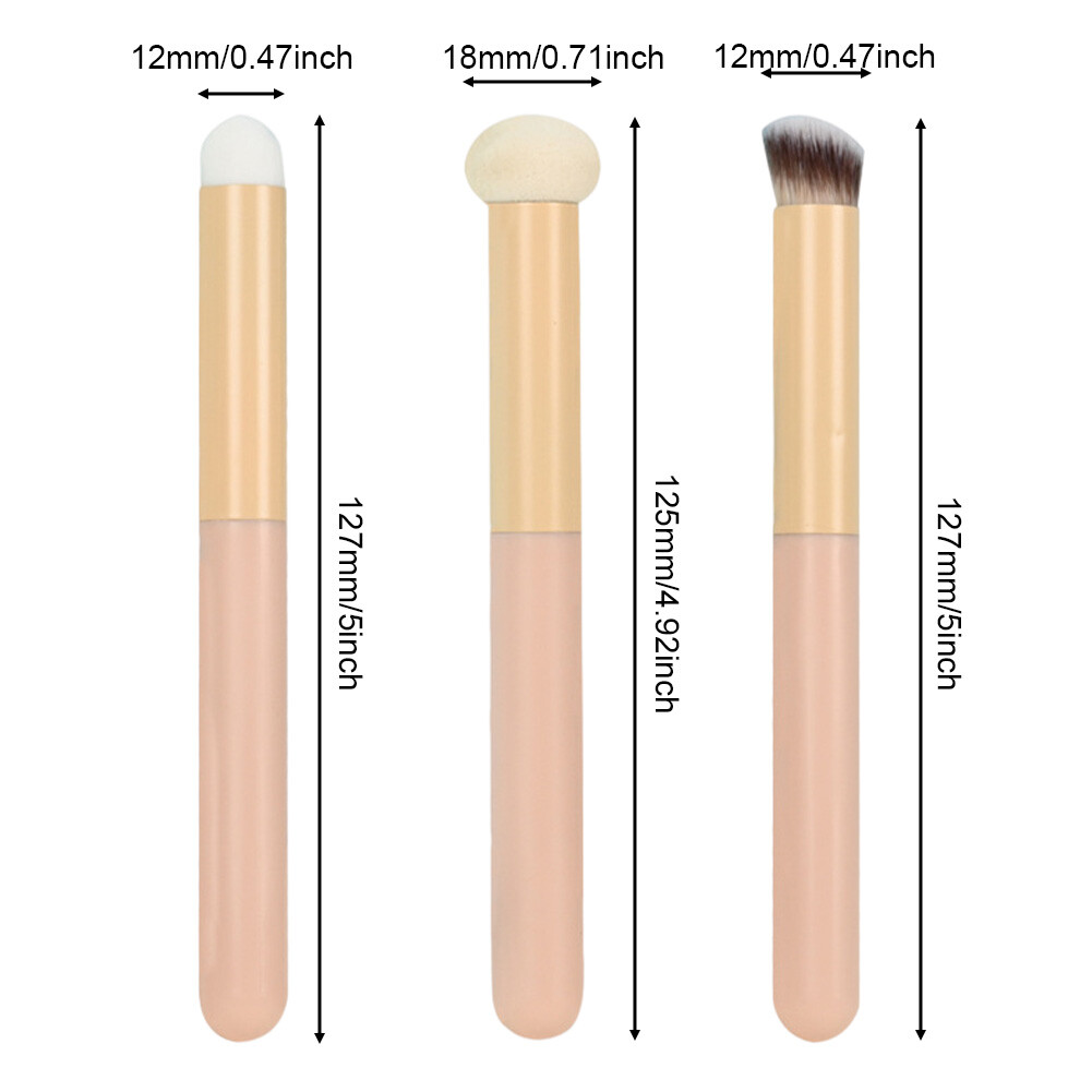 Nose For Under Eye Foundation Imperfection Concealer Brush Set Sponge ...