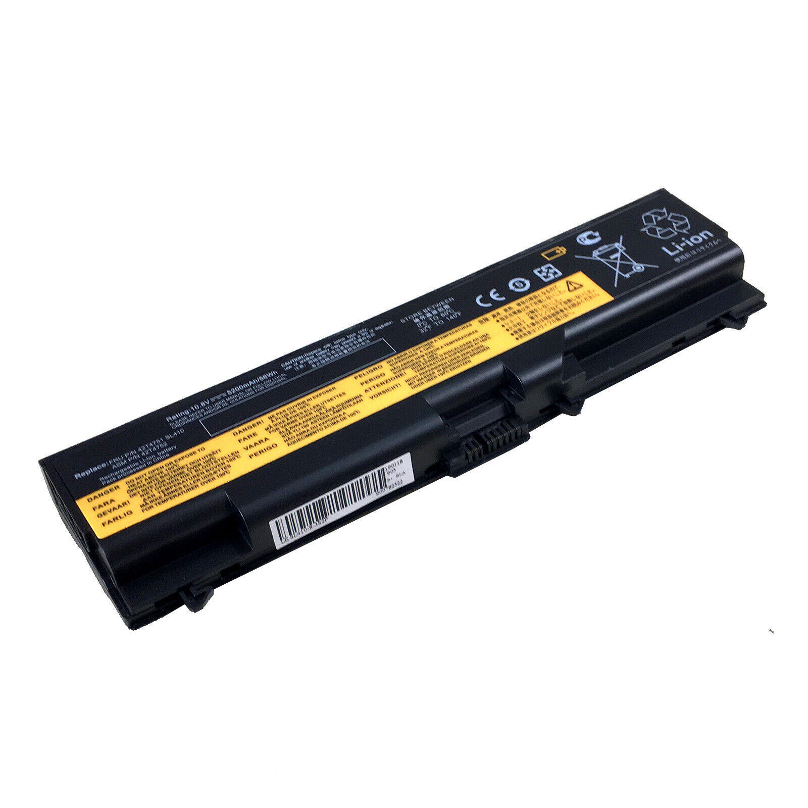 42T4751 Battery for Lenovo ThinkPad L410,SL510,SL410k 2842, SL410K ...