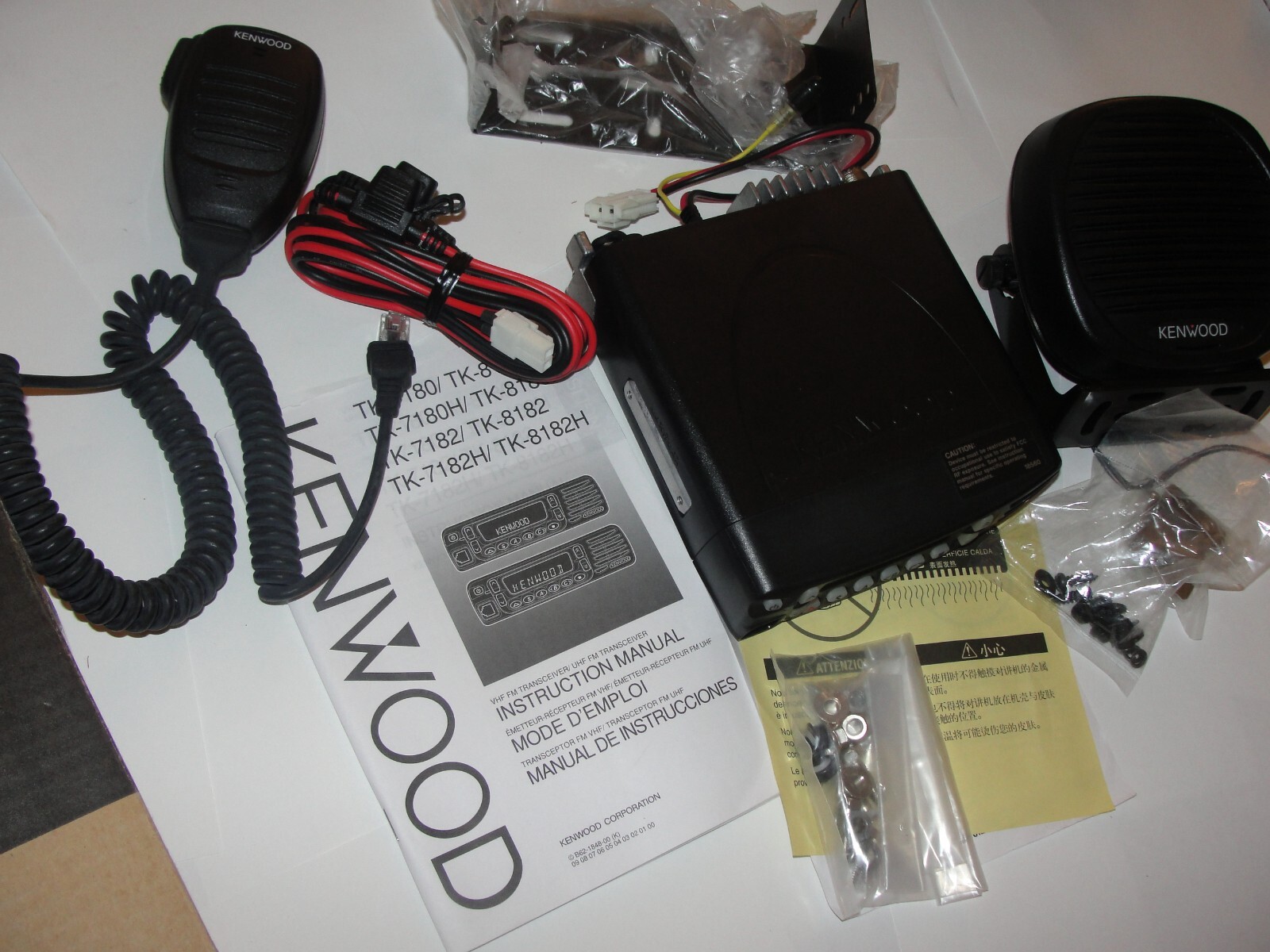 🔥 KENWOOD TK-8180H-K ANALOG UHF 450-520 MHZ WITH ACCESSORIES | eBay