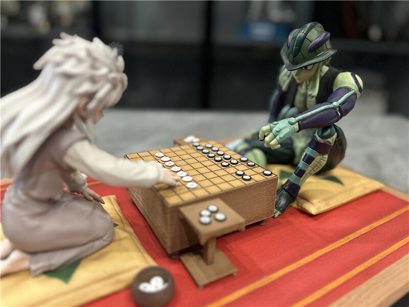 Meruem & コムギ Resin Playing Chess HUNTER FAN STUDIO Model 40cm | eBay
