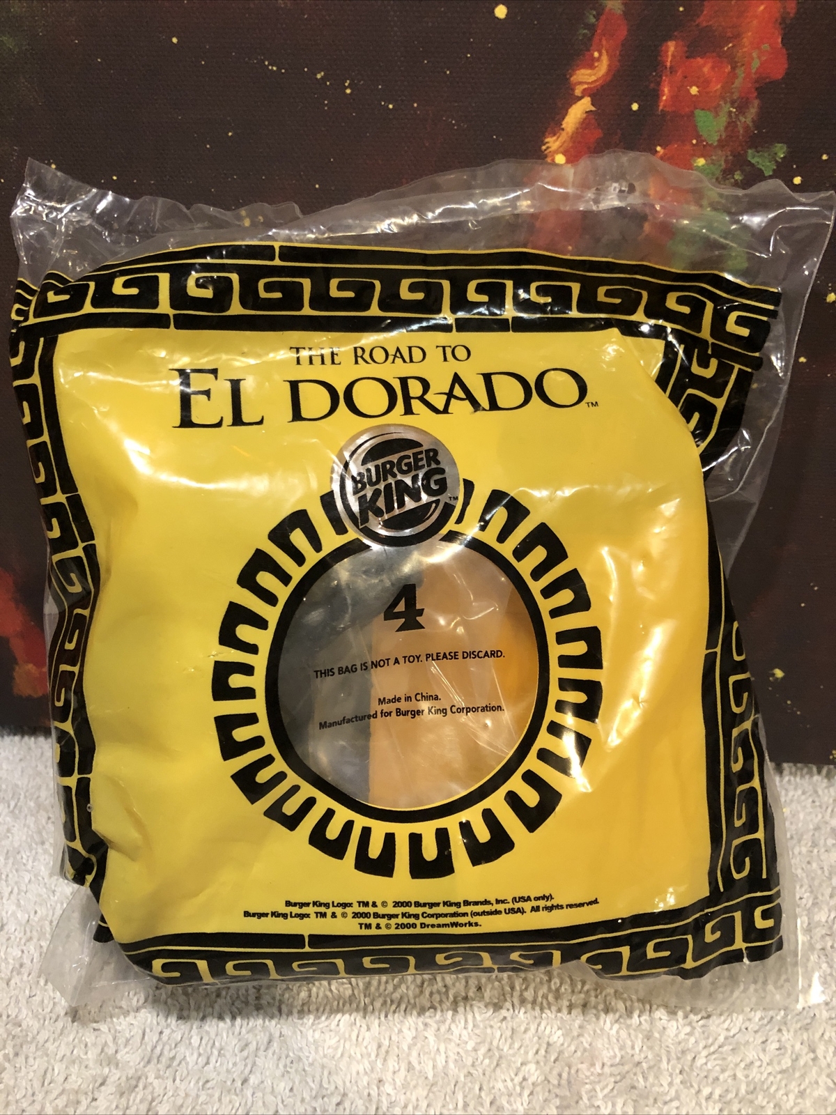 Dreamworks Burger King The Road to El Dorado Action Figure #4 Tulio and ...