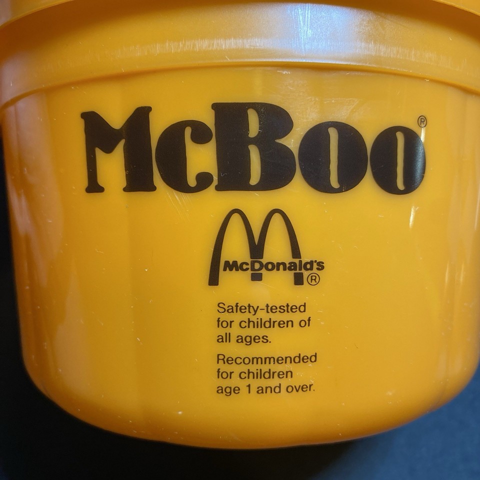 1986 Vintage McDonald’s Boo Buckets Lot Of 3 | eBay