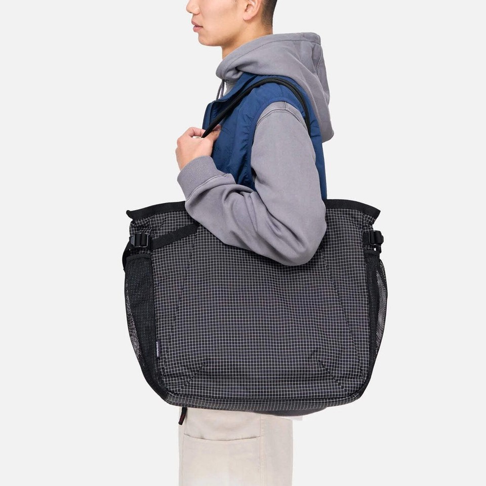 Gramicci Ripstop Tote Bag Rip-Stop Black | eBay