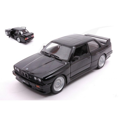 Burago BMW 3 SERIES M3 (E30) 1988 BLACK 1:24 - BU21100Z 8005938000018 ...