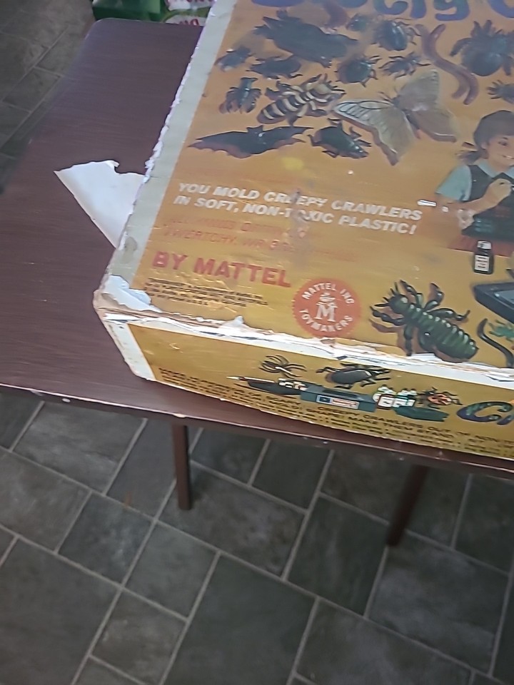 Vintage 1965 Mattel THINGMAKER Set Box Lots Molds Oven Rare Toy Creepy ...