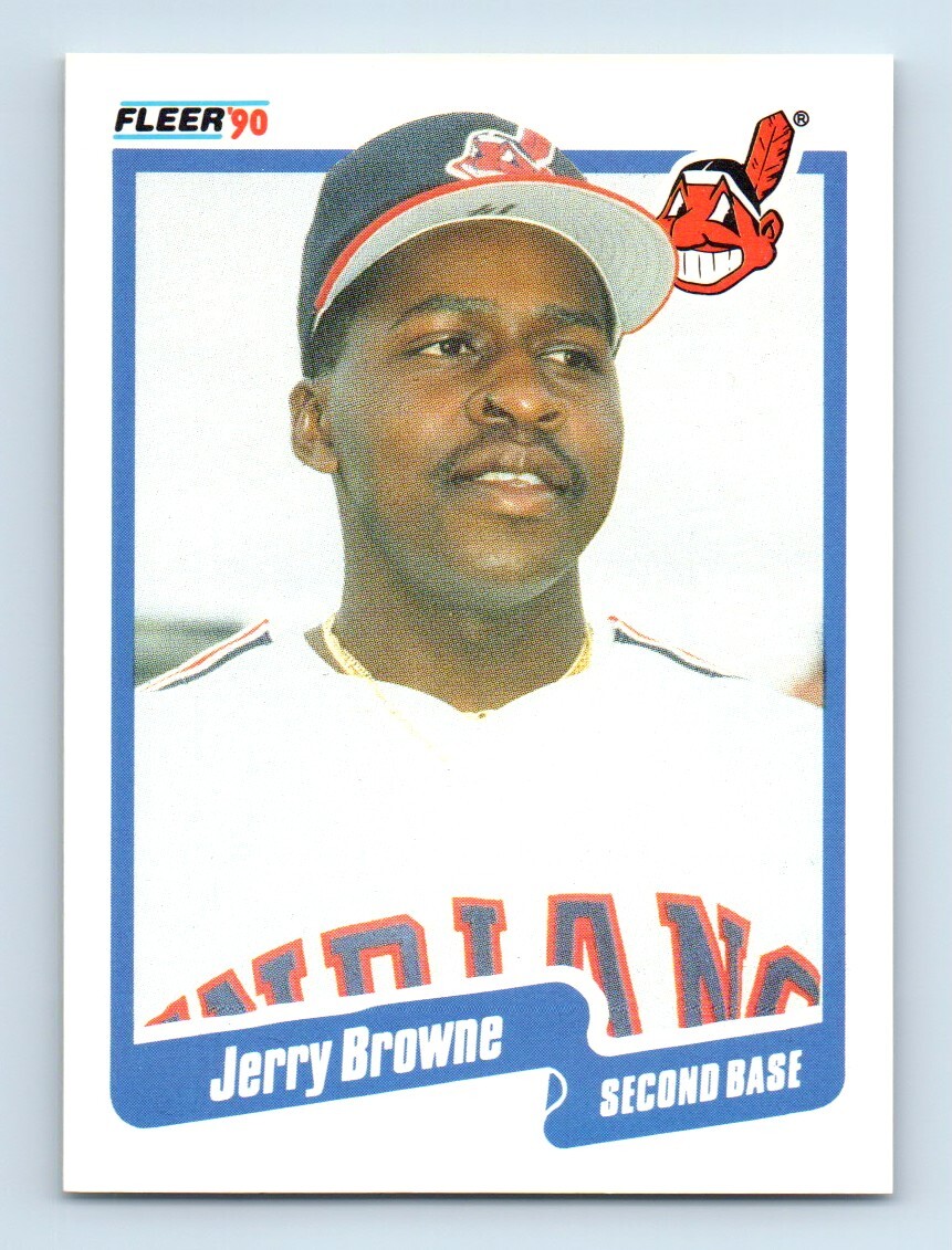 1990 Fleer Jerry Browne Cleveland Indians #487 | eBay