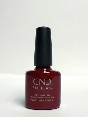CND Shellac Gel Polish Rouge Rite 0.25oz | eBay