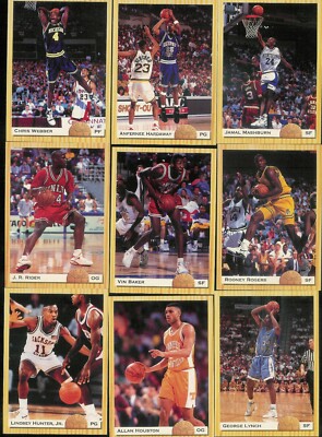1993 CLASSIC DRAFT PICKS BASKETBALL DRAFT COMPLETE SET 1-110 | eBay