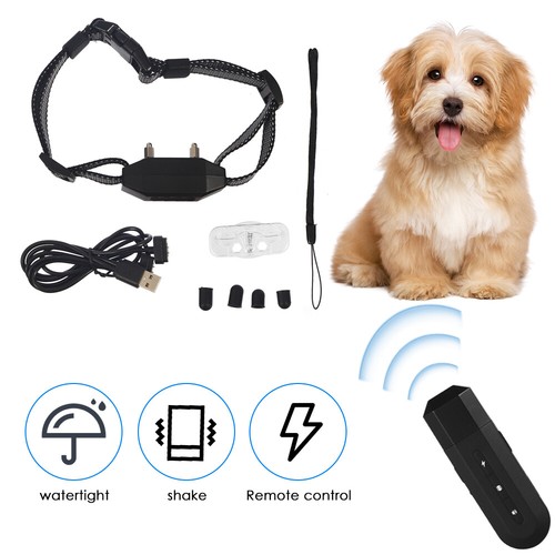 Dog Shock Collar with Remote – 1-to-1 / 1-to-2 Training Bark Control ...