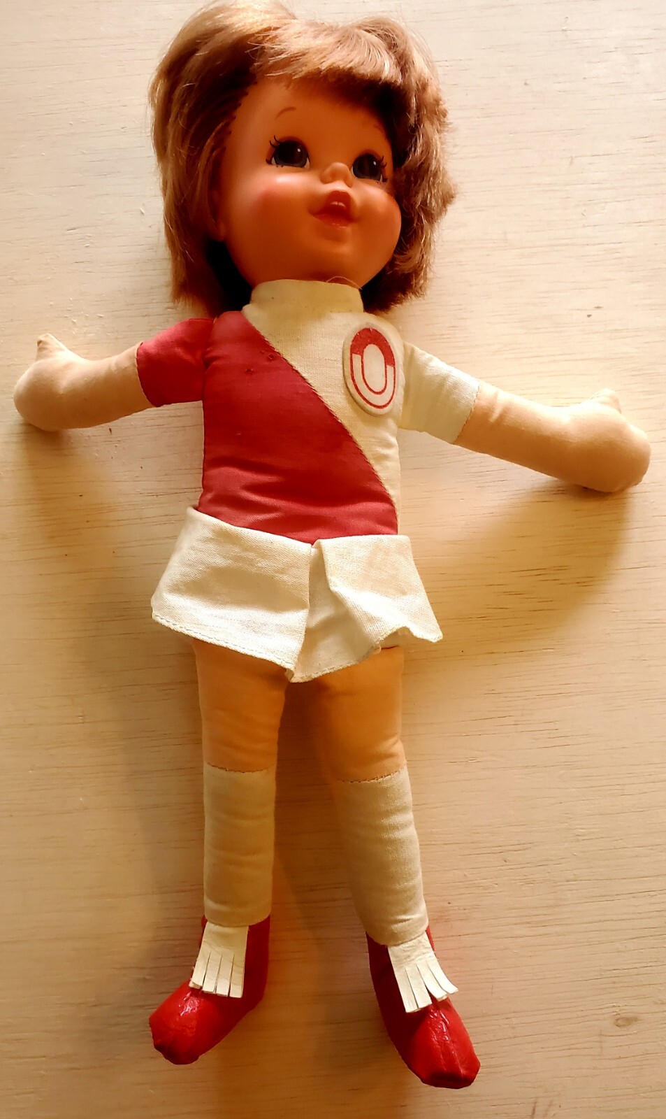 Vintage Sooner Cheerleader Doll with Pull String to Cheer | eBay