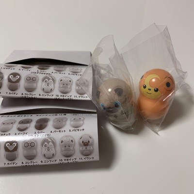 BANDAI Pokemon Figure nut-shaped figure Coo'nuts #32 set of 2 BANDAI ...