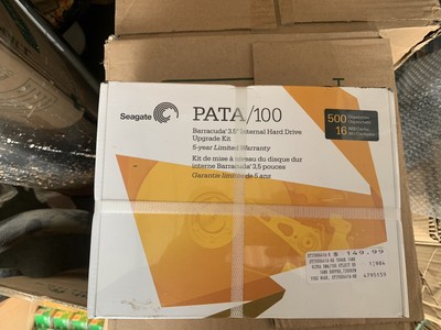 Seagate Pata/100 Internal Hard Drive 500GB New Factory Sealed | eBay