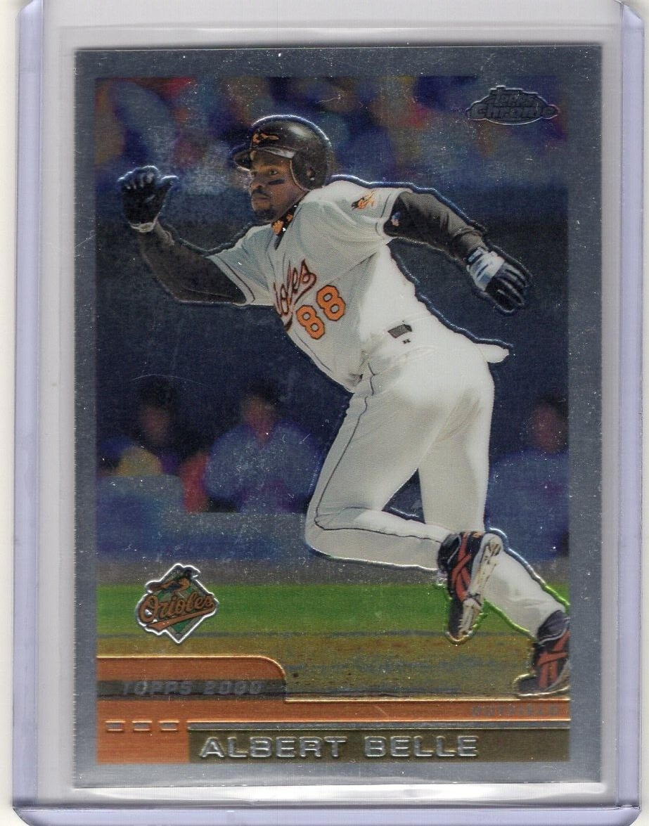 ALBERT BELLE 2000 Topps Chrome #405 - ORIOLES | eBay